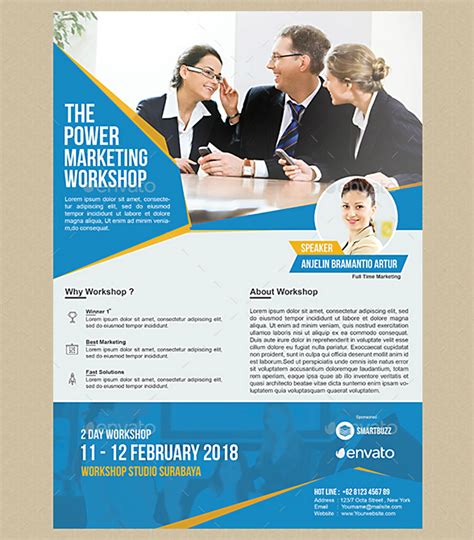 Workshop Flyer Template Collection