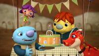 Wallykazam Cake Monster