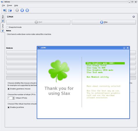 QEMU Emulator Procesora OSWorld Pl
