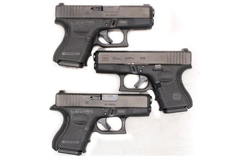 Glock 26 Gen4 9mm Police Trade In Subcompact Pistols Magazine Not Included Sportsmans
