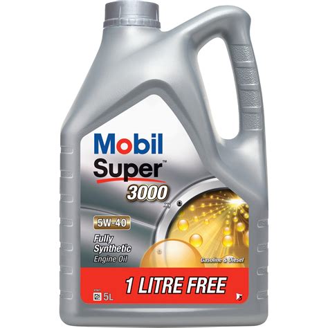 Моторно масло Mobil 1 Super 3000 X1, 5W-40, 4 л+1 гратис - eMAG.bg