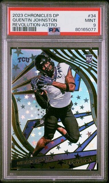 2023 Panini Chronicles Draft Picks Revolution Astro 34 TCU Horned