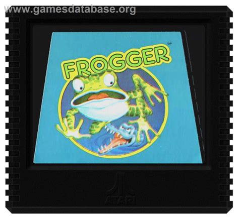 Frogger Atari 5200 Artwork Cartridge