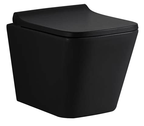 Zidna Wc školjka Lego Bez Ruba S Soft Close Daskom Crna Emmezeta Webshop