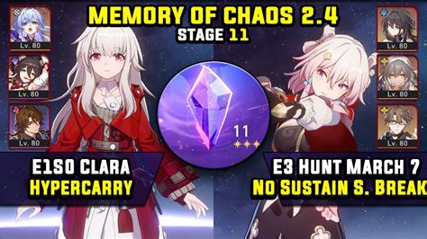 E1 Clara Hypercarry And E3 Hunt March 7 Super Break 3 Stars Memory Of