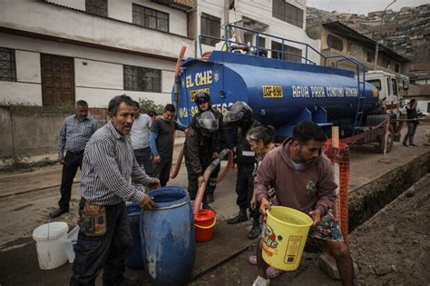 Corte De Agua Servicio De Sedapal Volvió A La Mayoría De Distritos