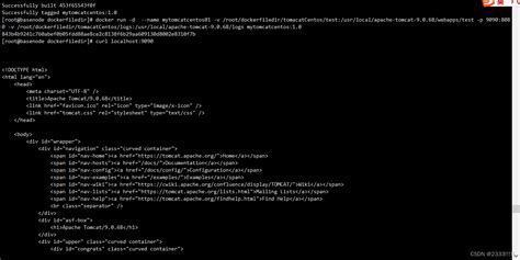 docker创建tomcat镜像与copy与add 关键字的使用 docker tomcat copy sh文件 csdn博客