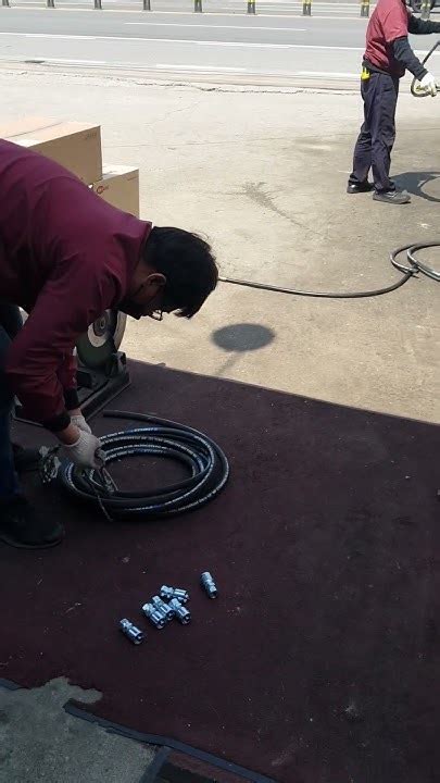 유압호스 제작 잘하는 집 Youtube