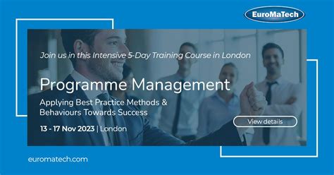 Euromatech Training And Management Consultancy On Linkedin Programme