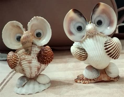 Manualidades Con Caracoles Y Ostras