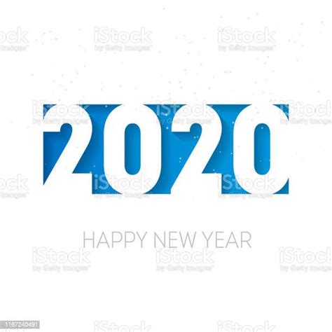 새해 복 야 2020 벡터 20 20 일지의 표지소원 벡터 브로셔 디자인 템플릿입니다 종이 절단 아트 0명에 대한 스톡 벡터