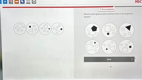 Rec Your Progress Which Of The Options Below Studyx