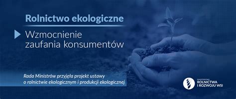 Projekt Ustawy O Rolnictwie Ekologicznym I Produkcji Ekologicznej Ministerstwo Rolnictwa I