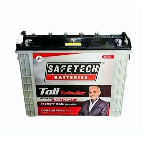Safetech Tall Tubular Battery Ah At Best Price In Sas Nagar