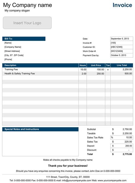 Image Result For Advocate Invoice Format India Invoice Template Word