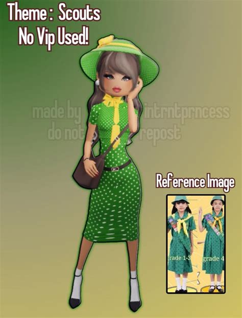 Dti Outfit Ideas Scouts Dress To Impress Vip Dress Fancy Dress Code