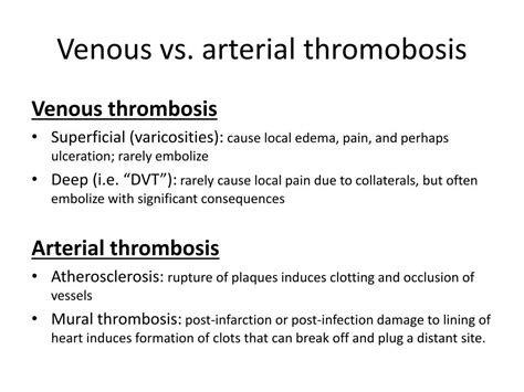 Ppt Hemodynamic Disorders Thrombosis Shock Powerpoint Presentation