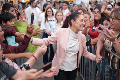 En Guadalajara Jalisco Se Forman Bloque De Apoyo A Favor De Claudia