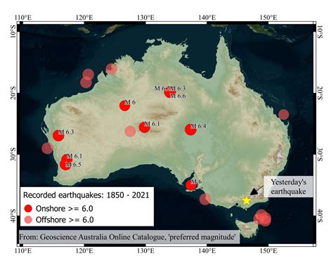 Moderate Quake Rattles Southeastern Australia Wheres The Fault
