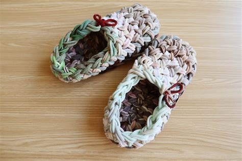 양말목 실내화 만드는 법 양말목공예