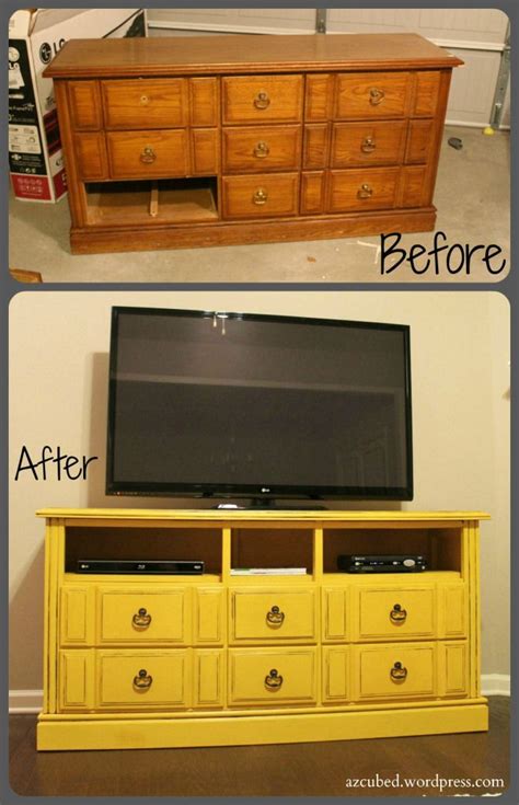 Turn An Old Dresser Into A Fabulous TV Stand DIY Crafts