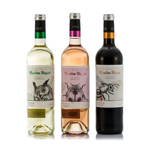 Bio Tempranillo 2020 Rotwein Von Bodegas Cuatro Rayas Rueda Spanien