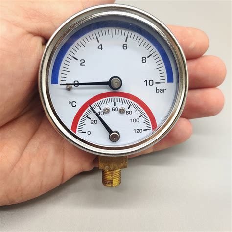 地热套阀打压表水管试压泵自来水压力表分水器地暖打压表管道阀 虎窝淘