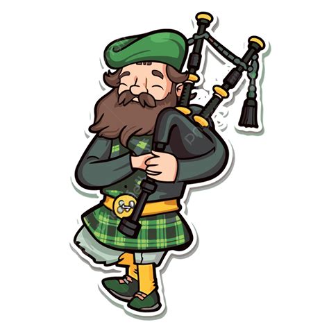 Scottish Bagpipes Clipart