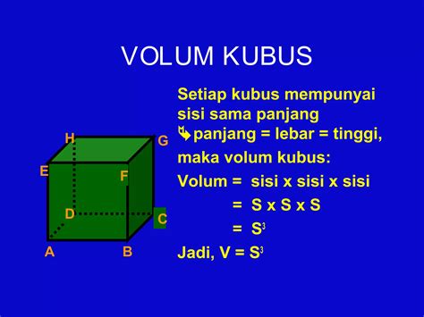 Bangun Ruang Kubus Dan Balok Ppt