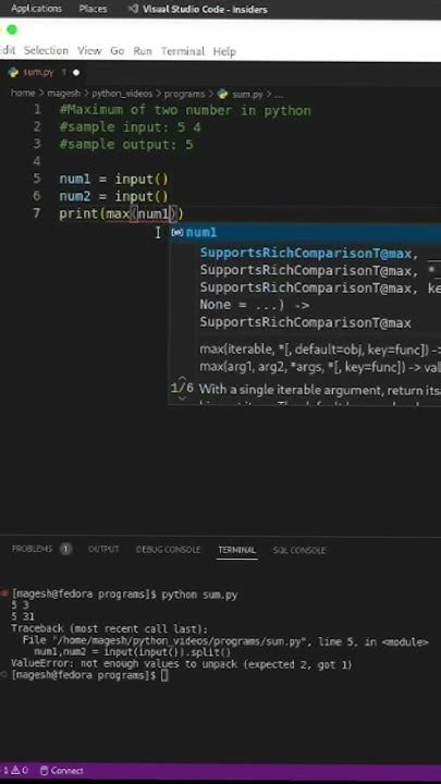 Maximum Of Two Numbers In Python Programmingmonk Python Programs