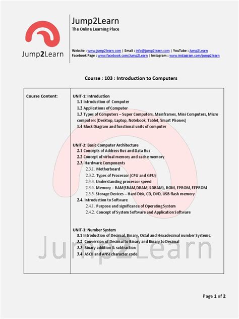 Ioc Index Pdf Random Access Memory Computer Hardware