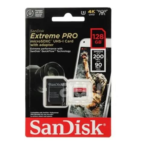 Карта памяти SanDisk Extreme Pro 128GB — купить в Красноярске ...
