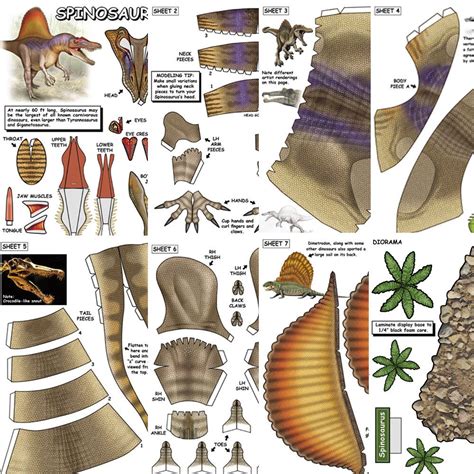 Pin On Paper Model Dinosaurs