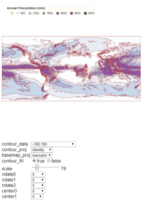 Contour Functionality Using Different Projections · Issue 1329 · Vegavega · Github
