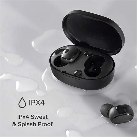 Redmi Earbuds S Bluetooth Truly Wireless In Ear Earbuds With Mic Gaming Mode Black Techcommerce