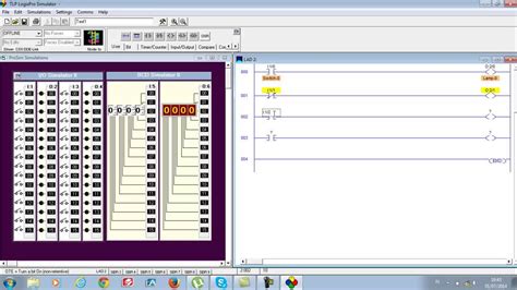 Plc Simulator Rslogix Relay Logic Instructions Youtube