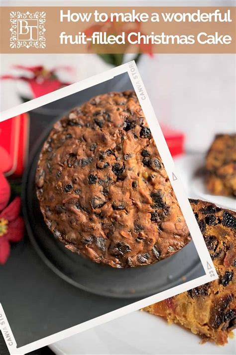 Boozy Christmas Fruit Cake Becs Table