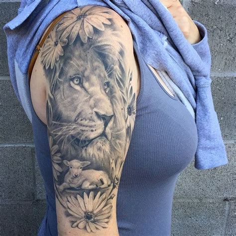 Lion Sleeve Tattoo Designs Ideas And Meaning Tattoos For You
