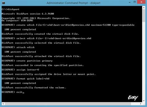 How To Boot From Vhd File Windows 10 Preview