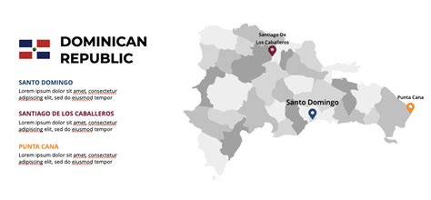 Dominican Republic Infographics Map Editable Ppt And Keynote