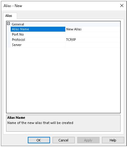 Overview Of SQL Server Aliases