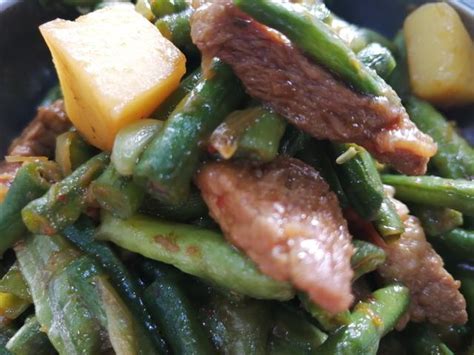 地蛋摻豆角炒豬肉放疙瘩黃豆醬立馬成為公司員工餐的爆款 每日頭條