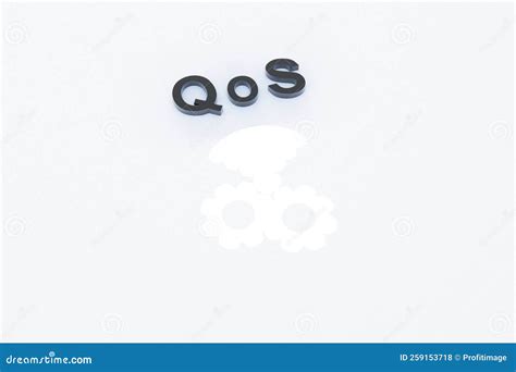Qos Concept Text Sunlight 3d Stock Illustration Illustration Of