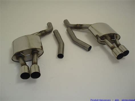 Fms Duplex Sportauspuff Edelstahl Bmw Er E M Coupe L V