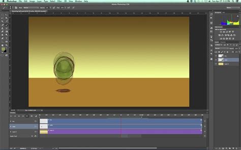 photoshop cs6 timeline animation with squash and stretch photoshop