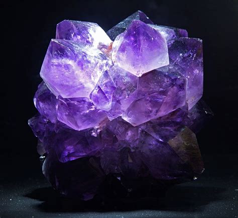 Stunning Amethyst Crystal Cluster Backlit Agate Crystal Crystal Gems