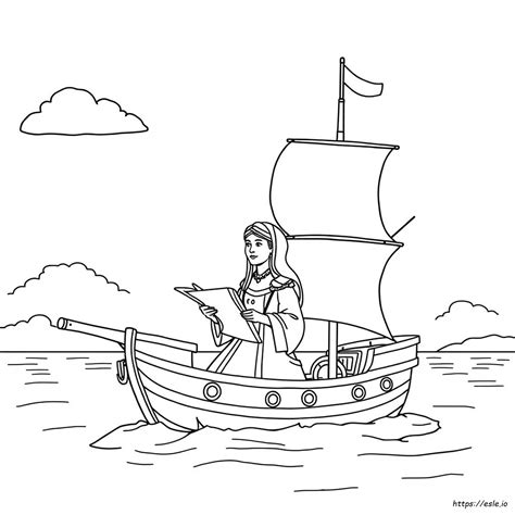 Coloriage Caravelles Nina Pinta Santa Maria