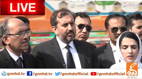 Live Pti Lawyers Media Talk Outide Adiala Jail Gnn Youtube