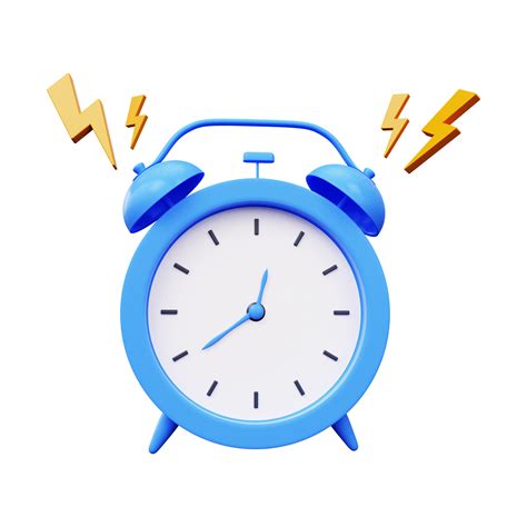 Alarm Clock Icon 3d Render 11999930 Png