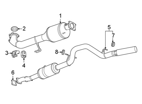 Chevrolet Silverado Exhaust Muffler Stingray Chevrolet